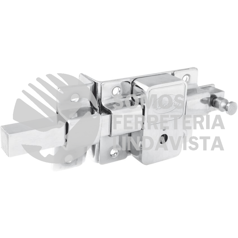 L590ICB CERRADURA DE BARRA LIBRE FUNCION IZQUIERDA, CROMO BRILLANTE ...