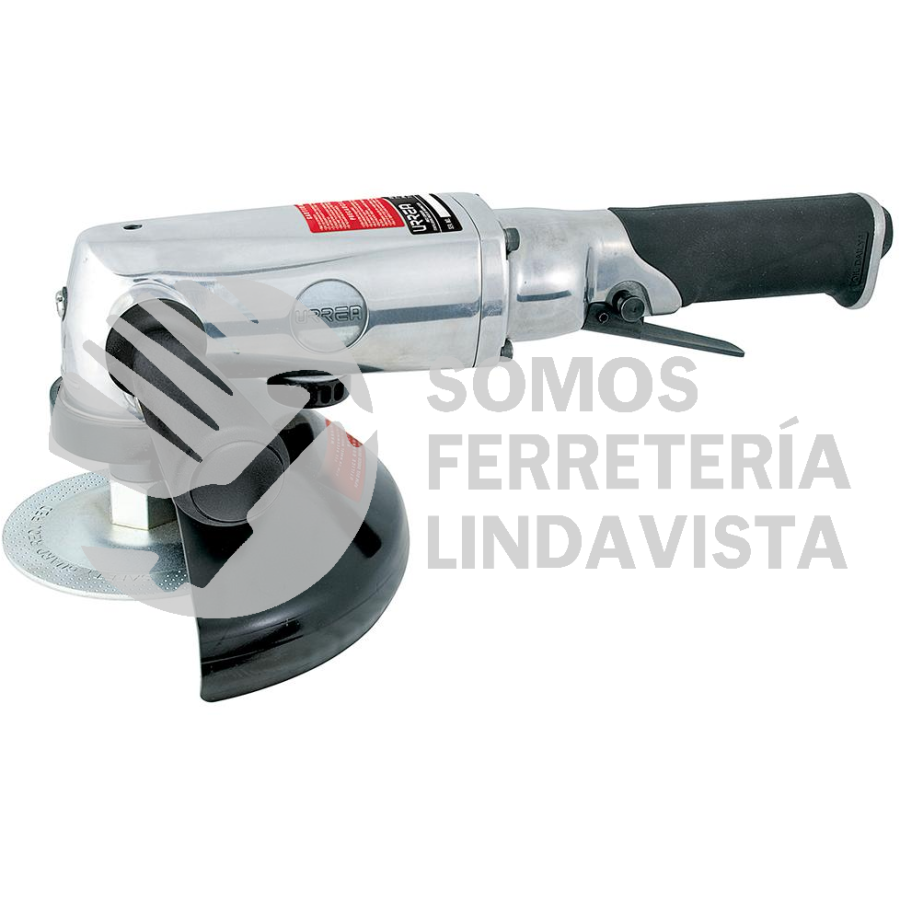 UP857 ESMERILADORA NEUMATICA ANGULAR 7" 7,000 RPM URREA - UrreaTools